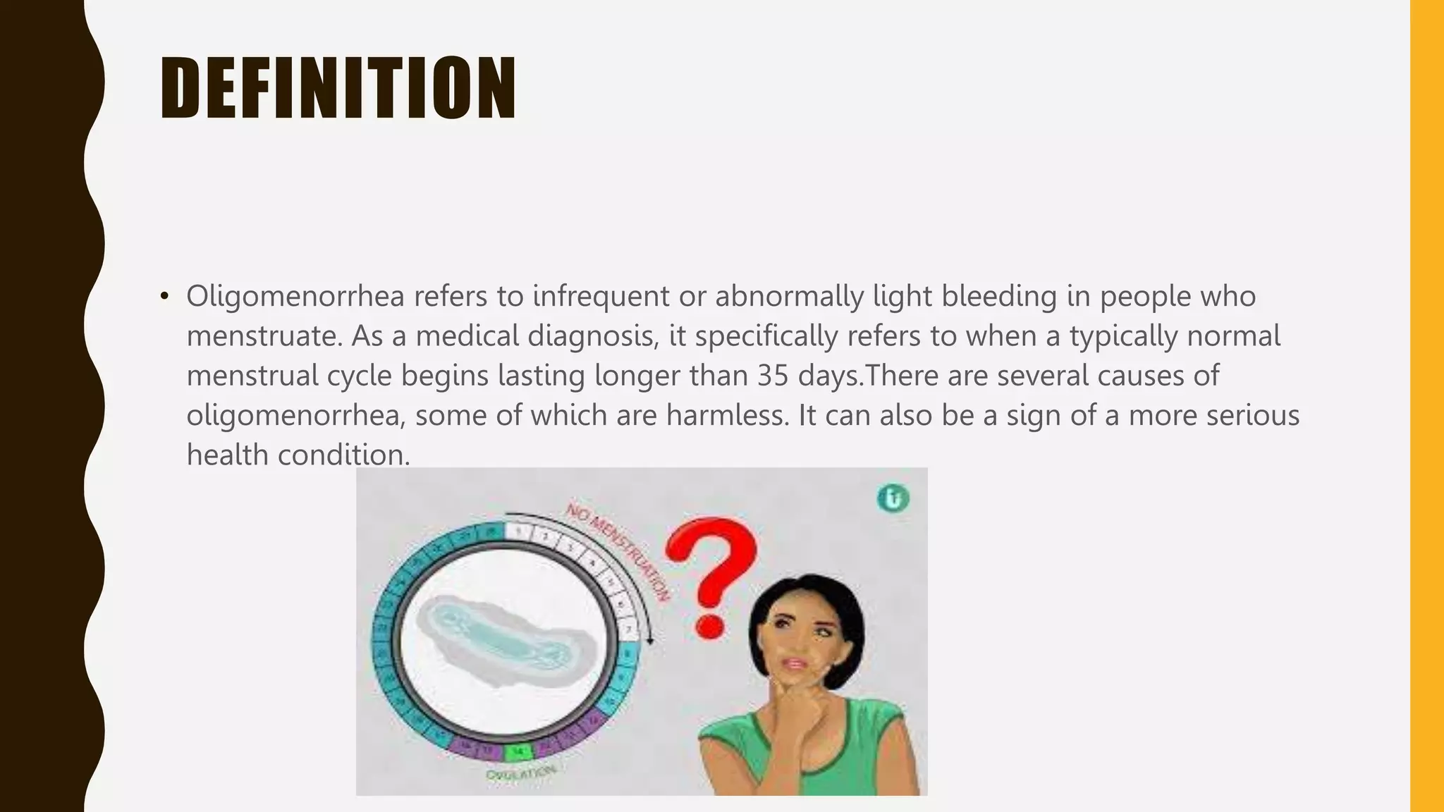 oligomenorrhoea lec 2.pptx