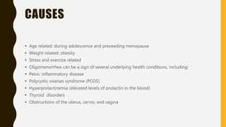 oligomenorrhoea lec 2.pptx