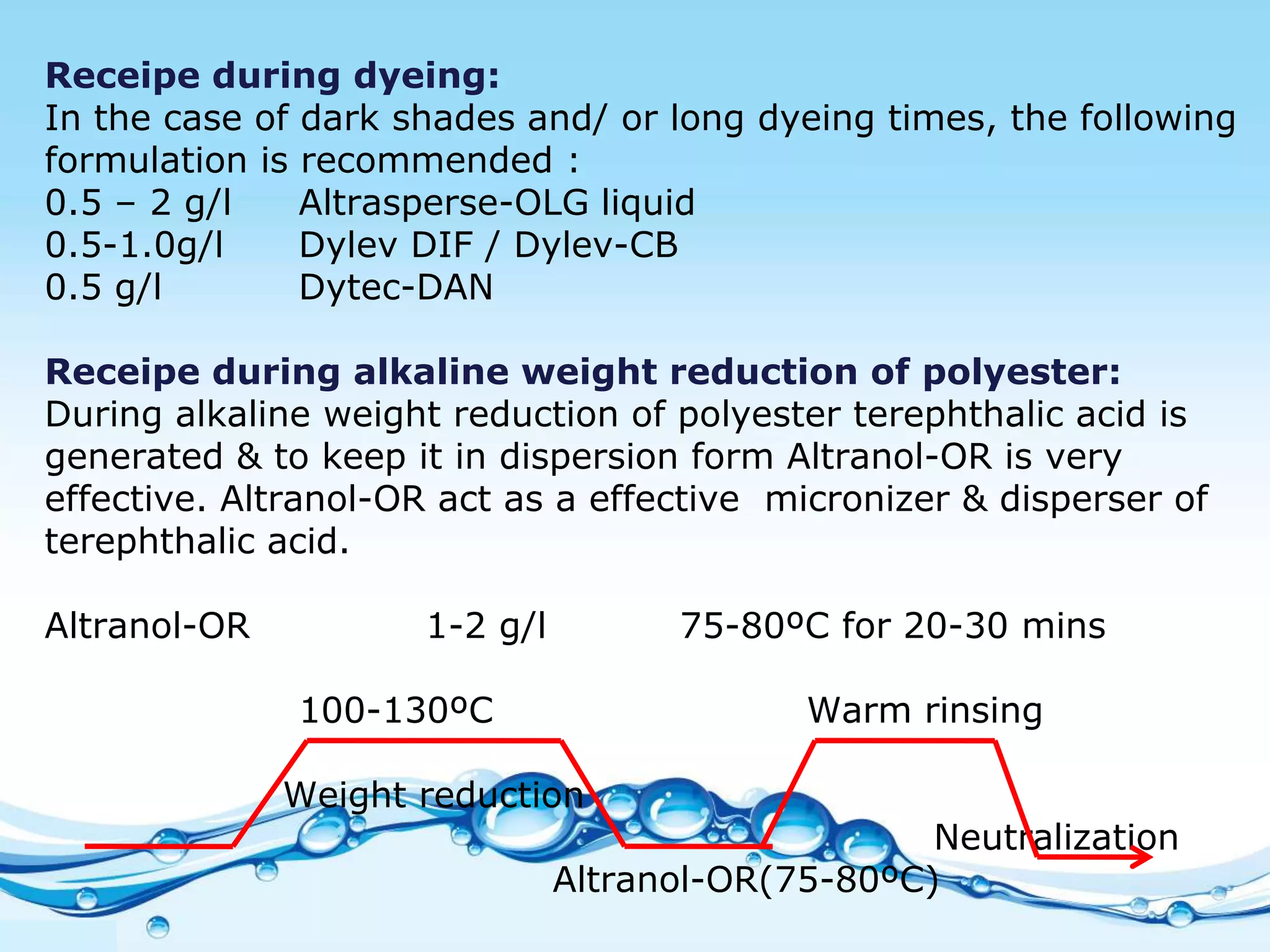 Oligomer remover | PPTX