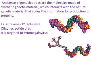 Oligonucleotides,Aptamers,Antisence oligonucleosides ppt | PPTX