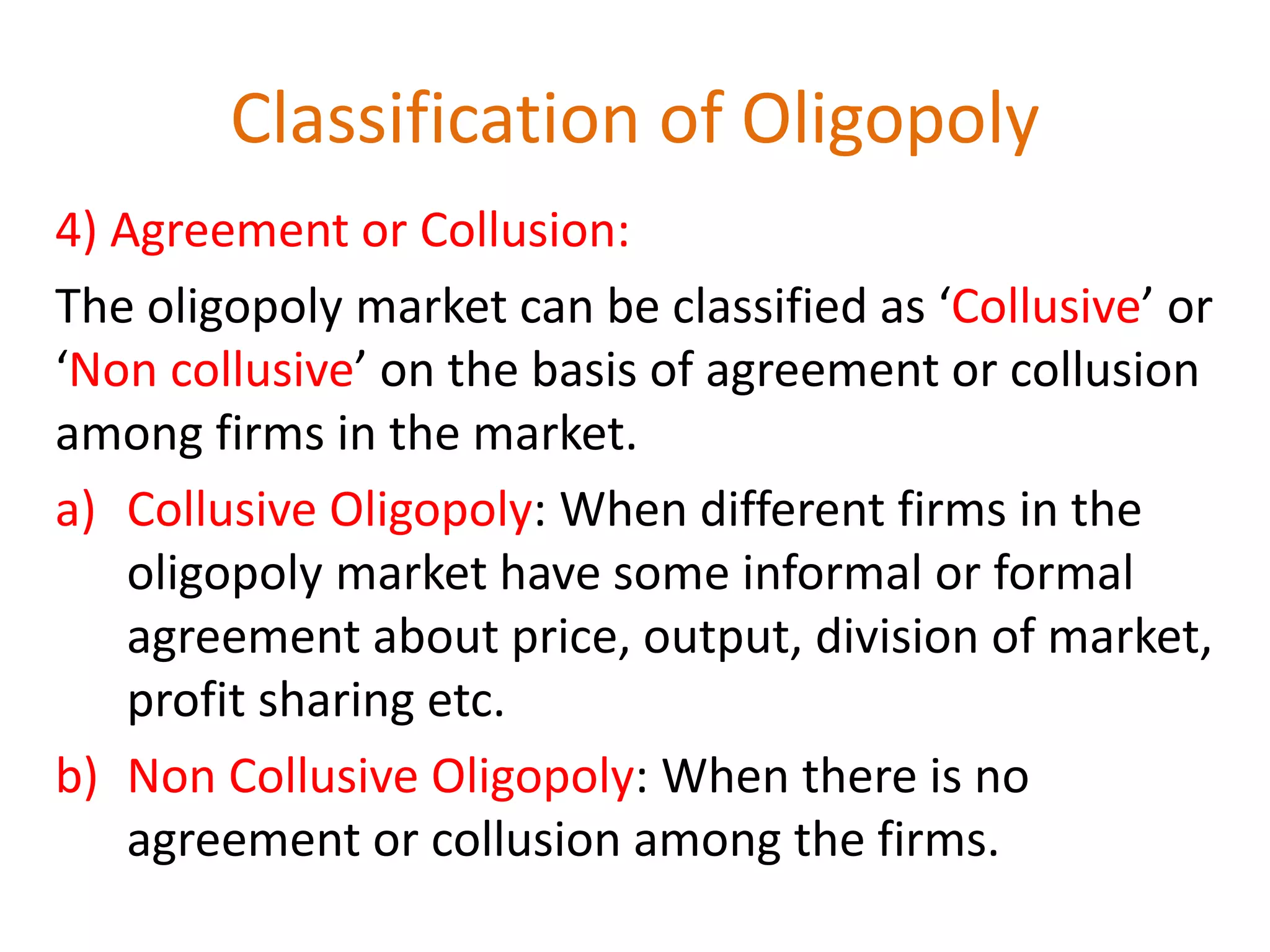 Oligopoly | PPTX