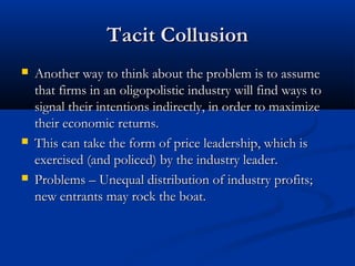 Oligopoly | PPT