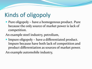 Oligopoly | PPTX