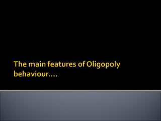 Oligopoly an Introduction | PPT