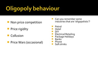 Oligopoly an Introduction | PPT
