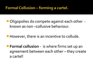 Oligopoly an Introduction | PPT