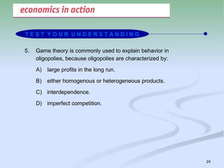 Oligopoly and game theory | PPT