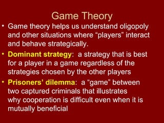 Oligopoly game theory | PPT | Board Games and Puzzles | Games and Puzzles