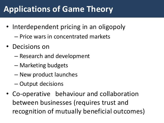 Oligopoly and Game Theory | PPTX