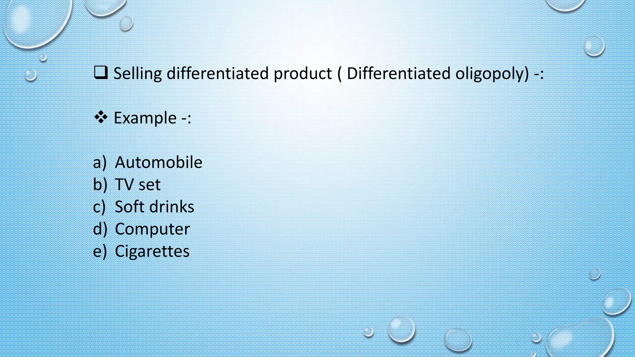 Oligopoly market | PPTX