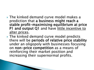Oligopoly market | PPTX