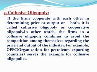 Oligopoly presentation | PPTX