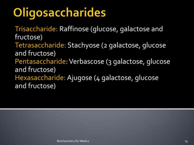 Oligosaccharides | PPT