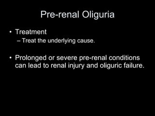 Oliguria and fluid management[1] | PPT