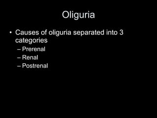 Oliguria and fluid management[1] | PPT