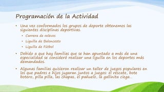 Olimpiadas familiares | PPTX