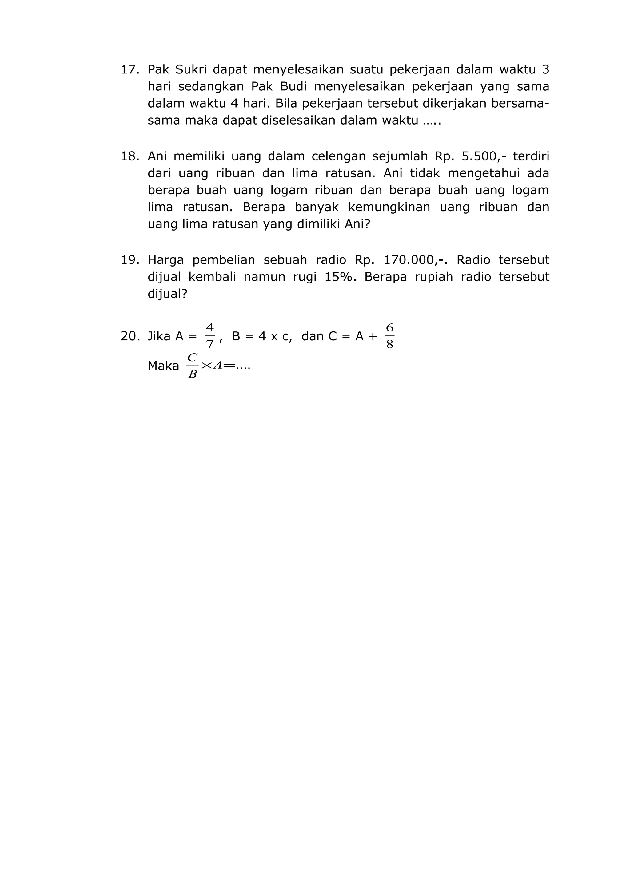 Olimpiade mipa sd | PDF