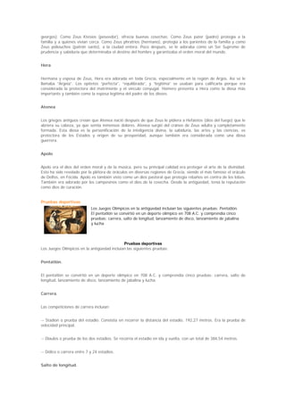 Olimpicos antiguos | PDF