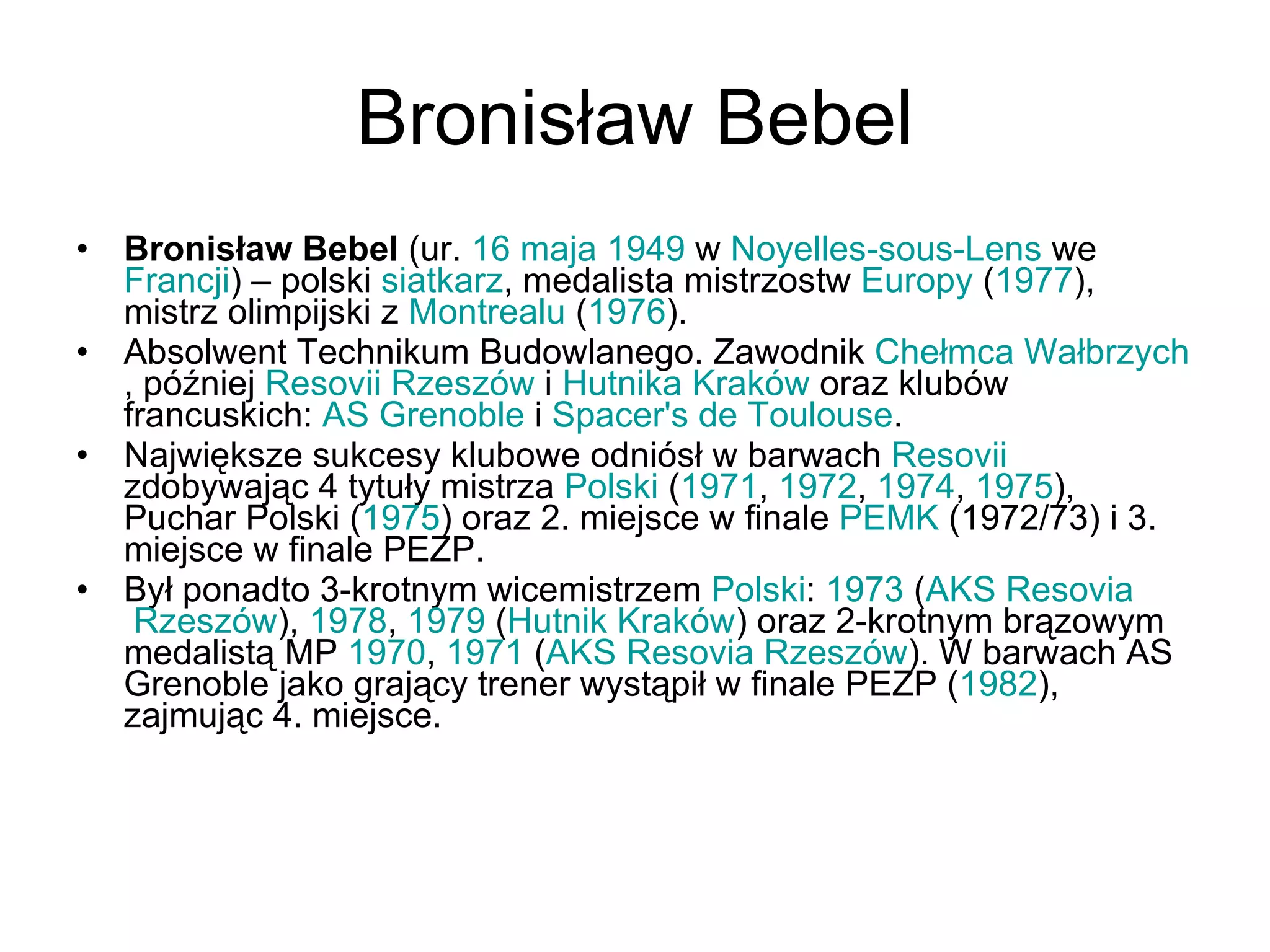 Olimpijczycy B&O 2c | PPT