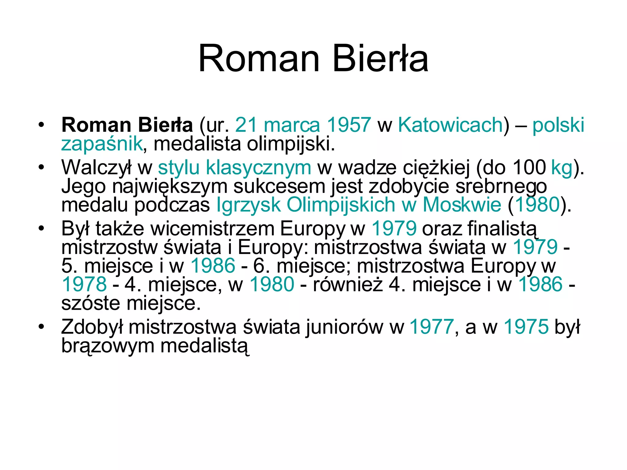 Olimpijczycy B&O 2c | PPT