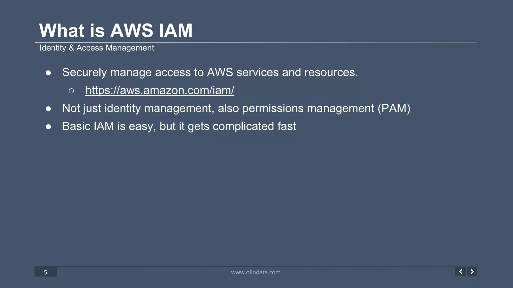 Introduction to 2FA on AWS | PPTX