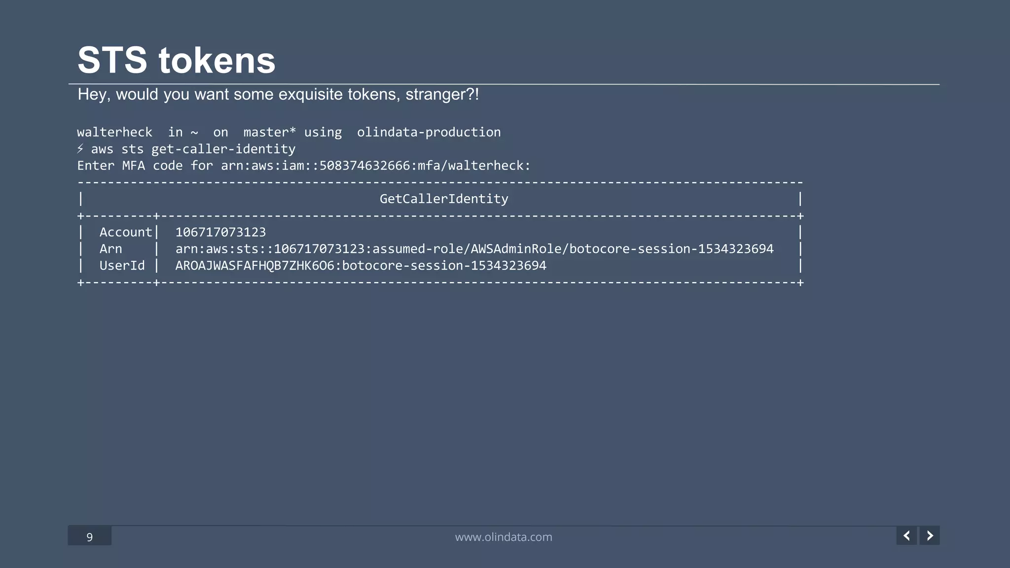 Introduction to 2FA on AWS | PPTX