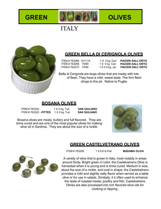 Olive guide | PPTX