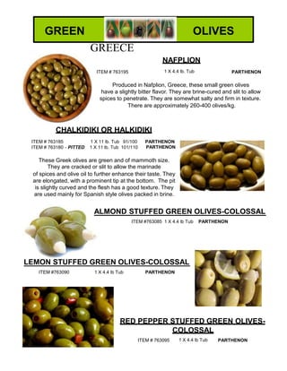 Olive guide | PDF