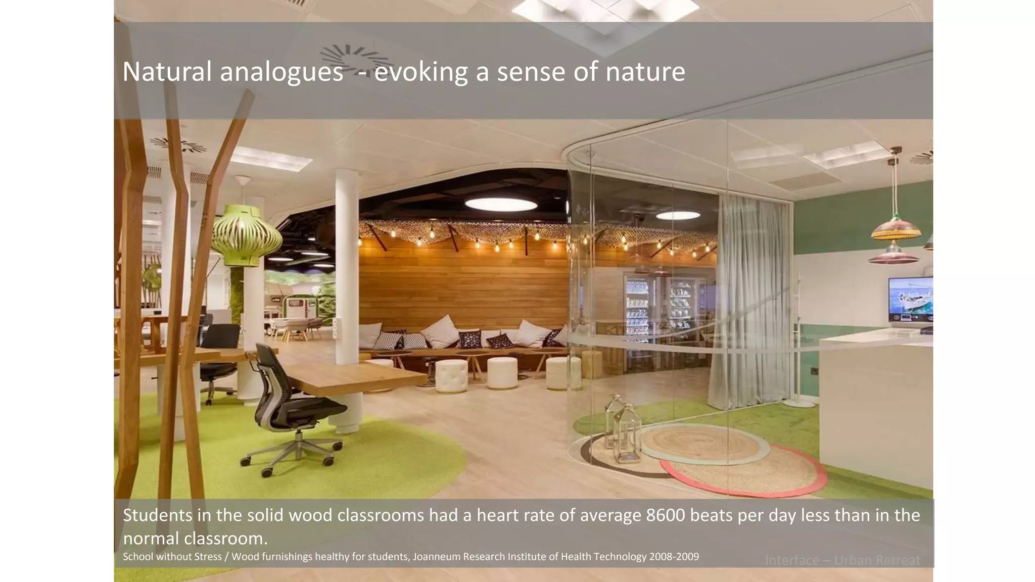 The Science & Style of Biophilic Design by Oliver heath | PPTX