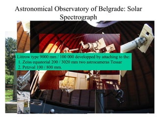 Astronomical Statiоn at Vidojevica | PDF