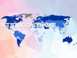 ICT Projects for Social Awareness | PPTX
