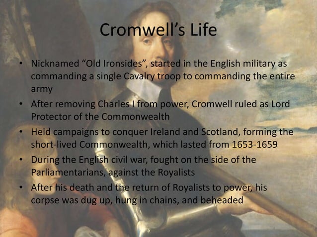 Oliver Cromwell | PPT