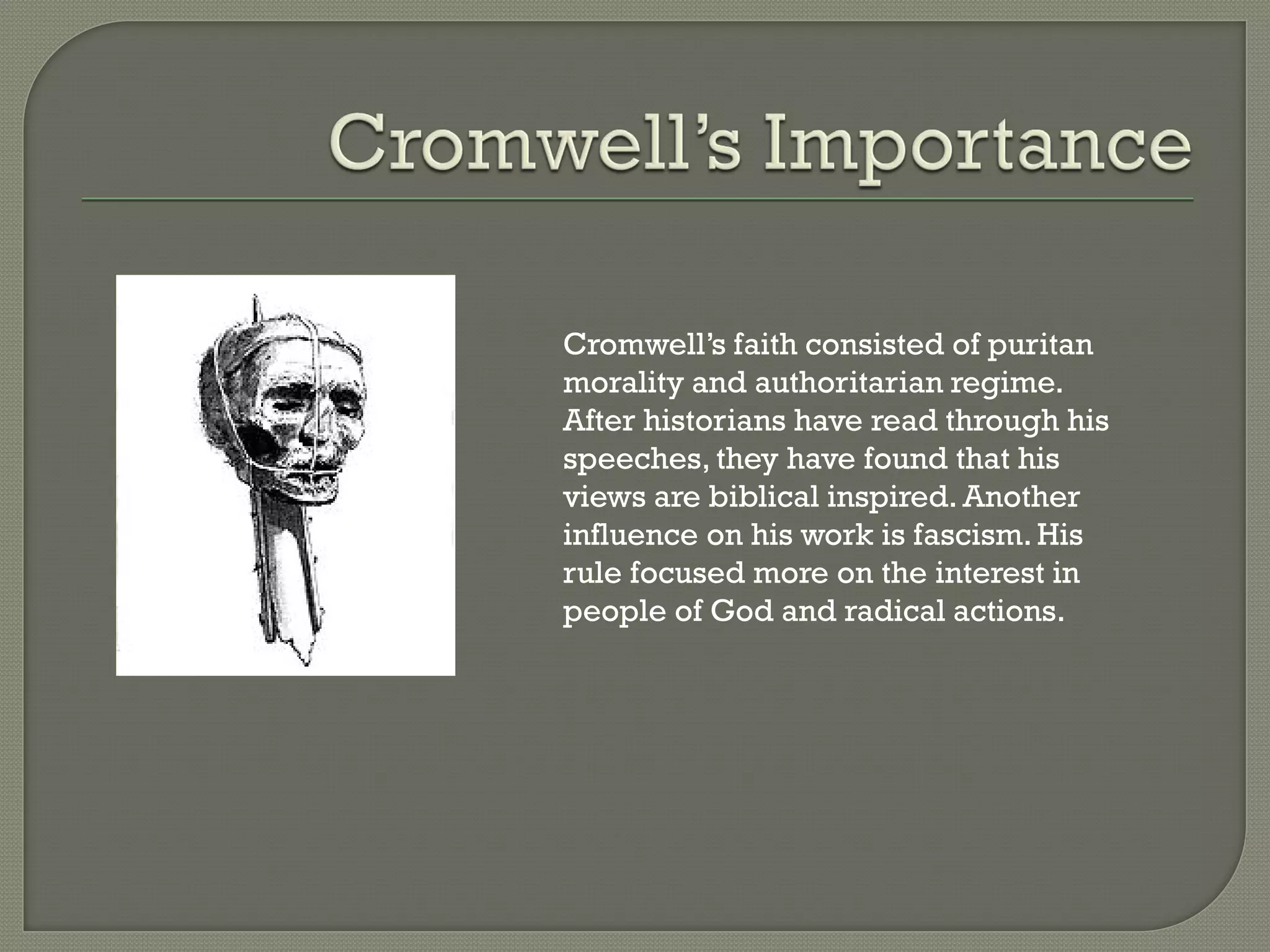 Oliver Cromwell | PDF