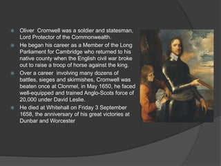 Oliver Cromwell | PDF