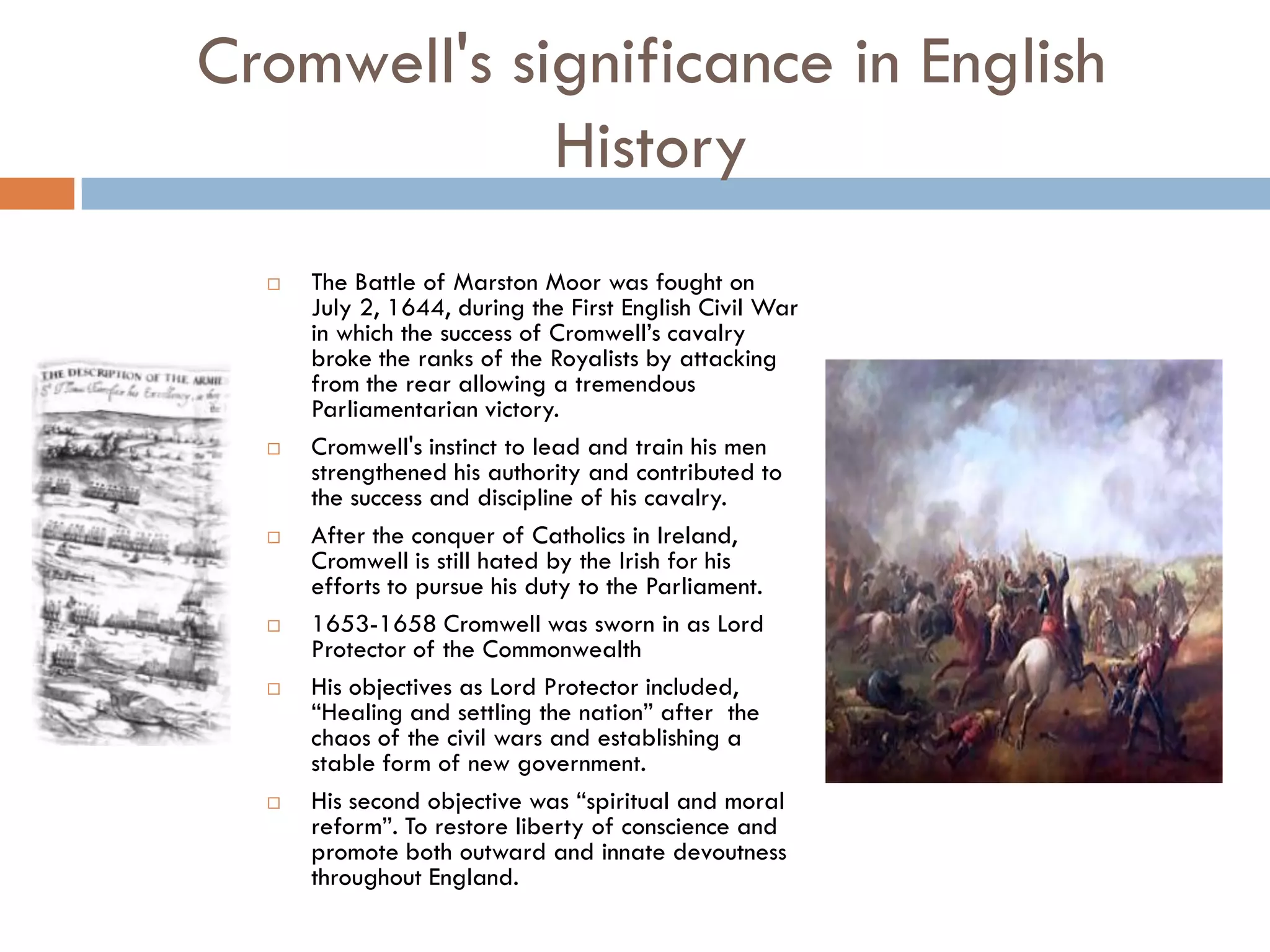 Oliver Cromwell | PPT