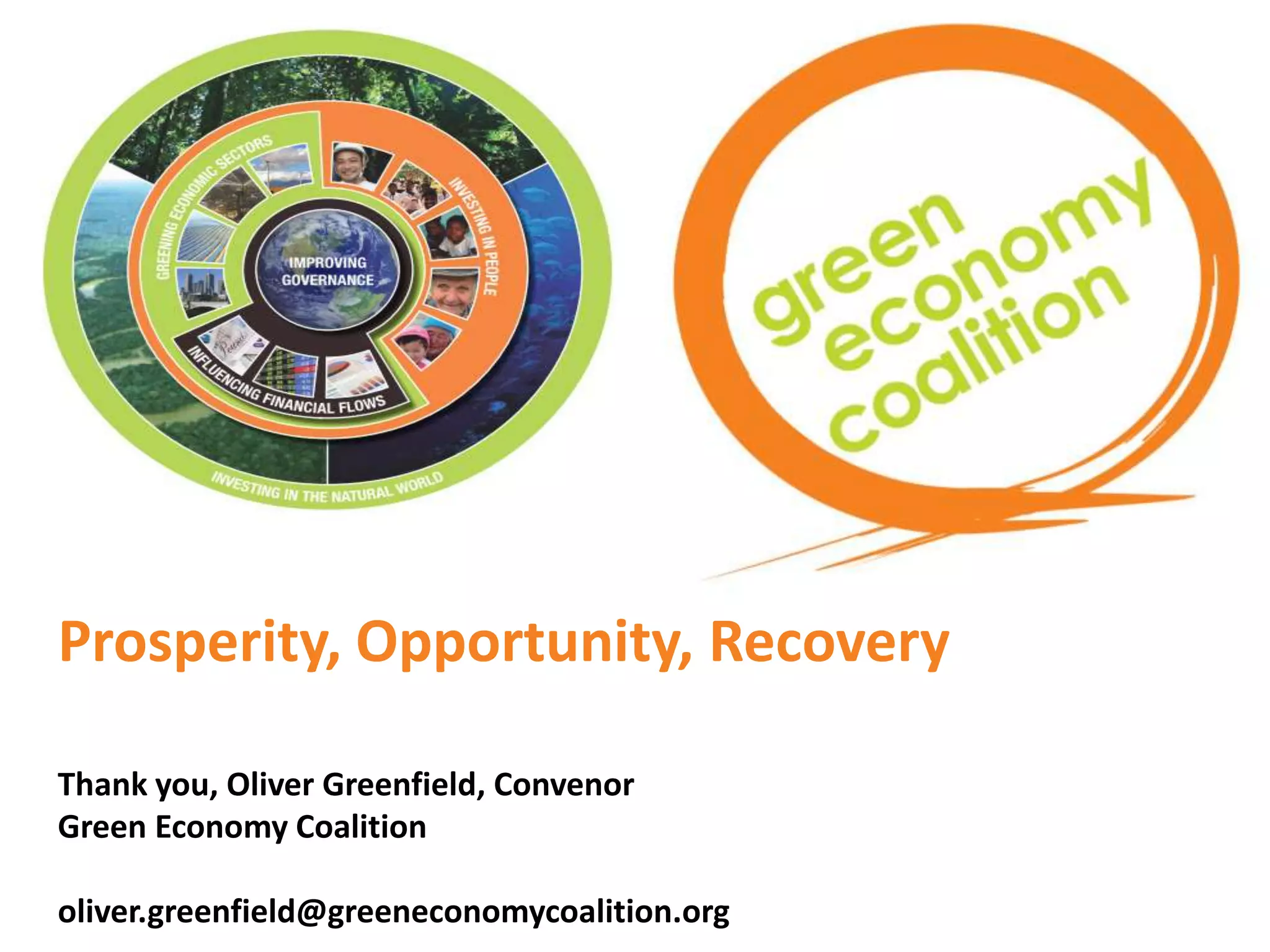 Principles of the Green Economy | PPTX