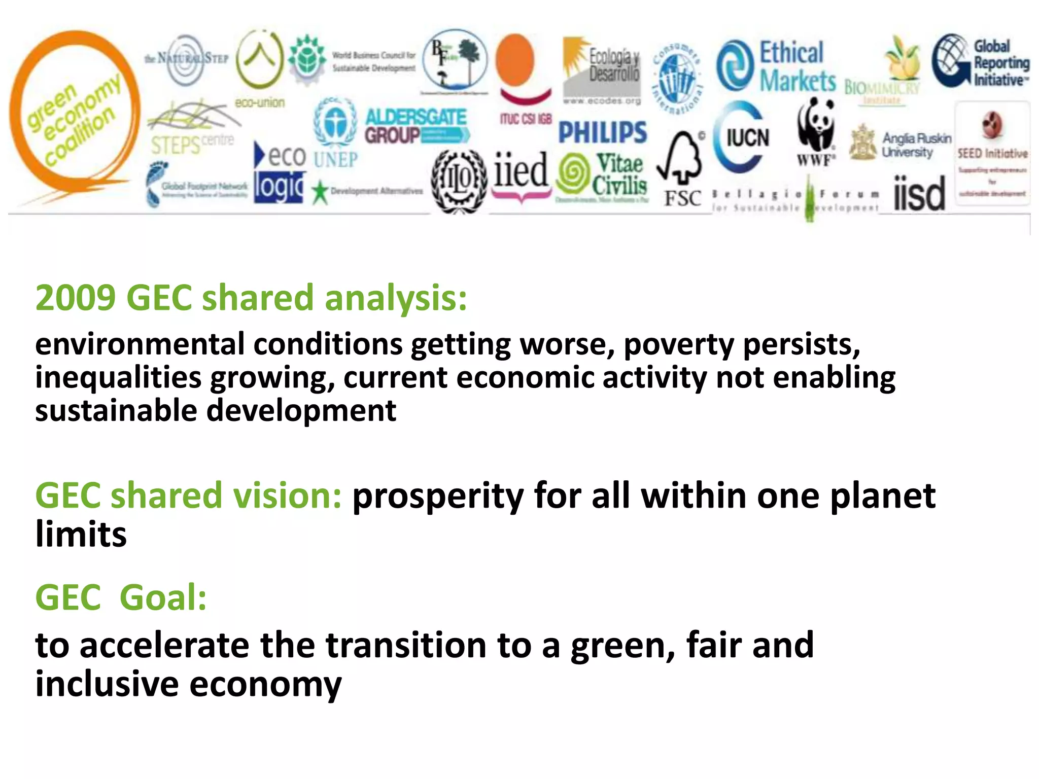 Principles of the Green Economy | PPTX