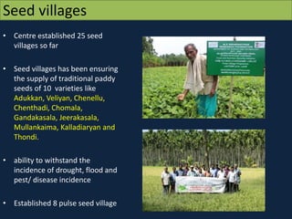 Community Agrobiodiversity Conservation for Food Security and ...