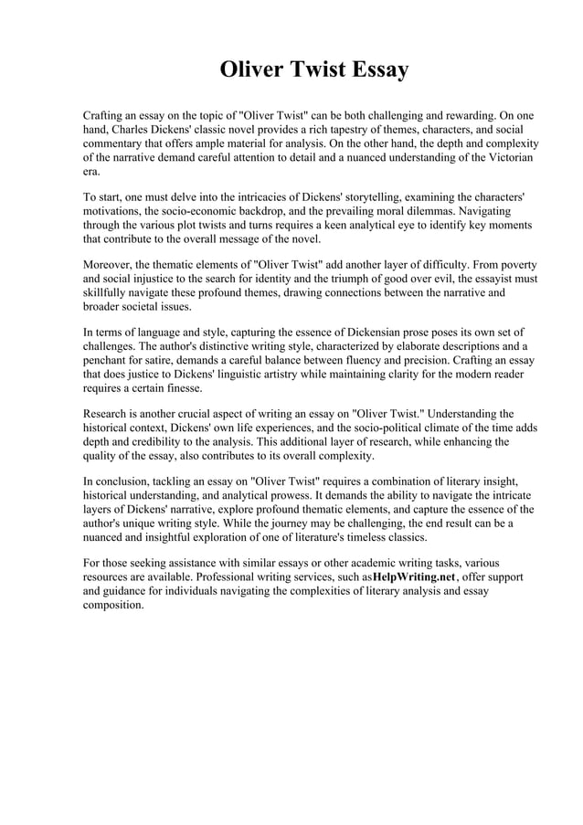 Oliver Twist Essay.pdf