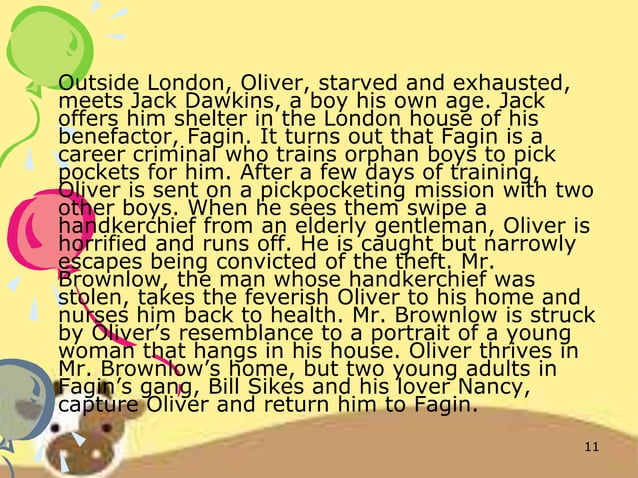Oliver twist presentation | PPTX