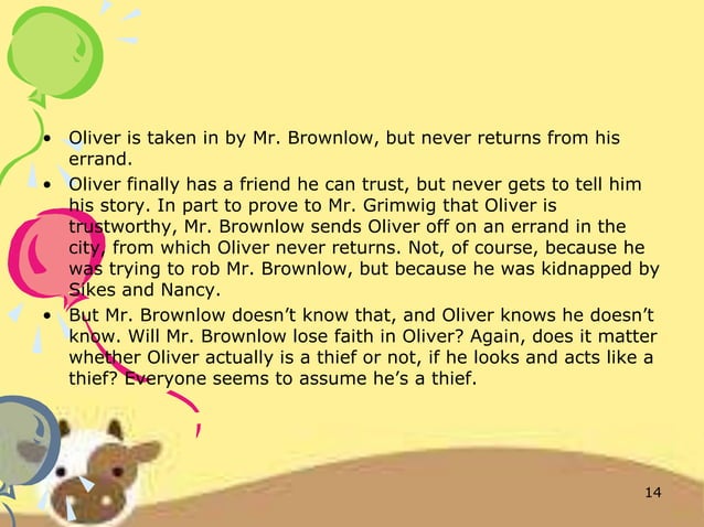 Oliver twist presentation | PPTX