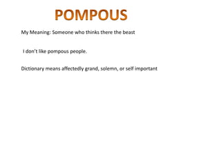 Bombastic Definition