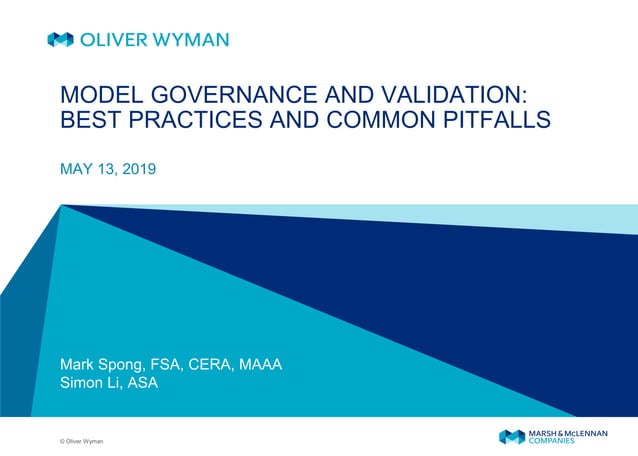 Model Governance and Validation: Best Practices and Common Pitfalls | PPT Model Governance and Validation: Best Practices and Common Pitfalls | PPT