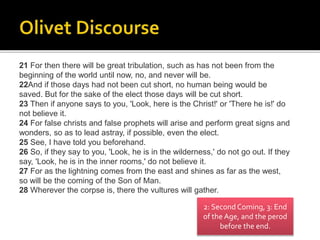 The Olivet Discourse | PPTX