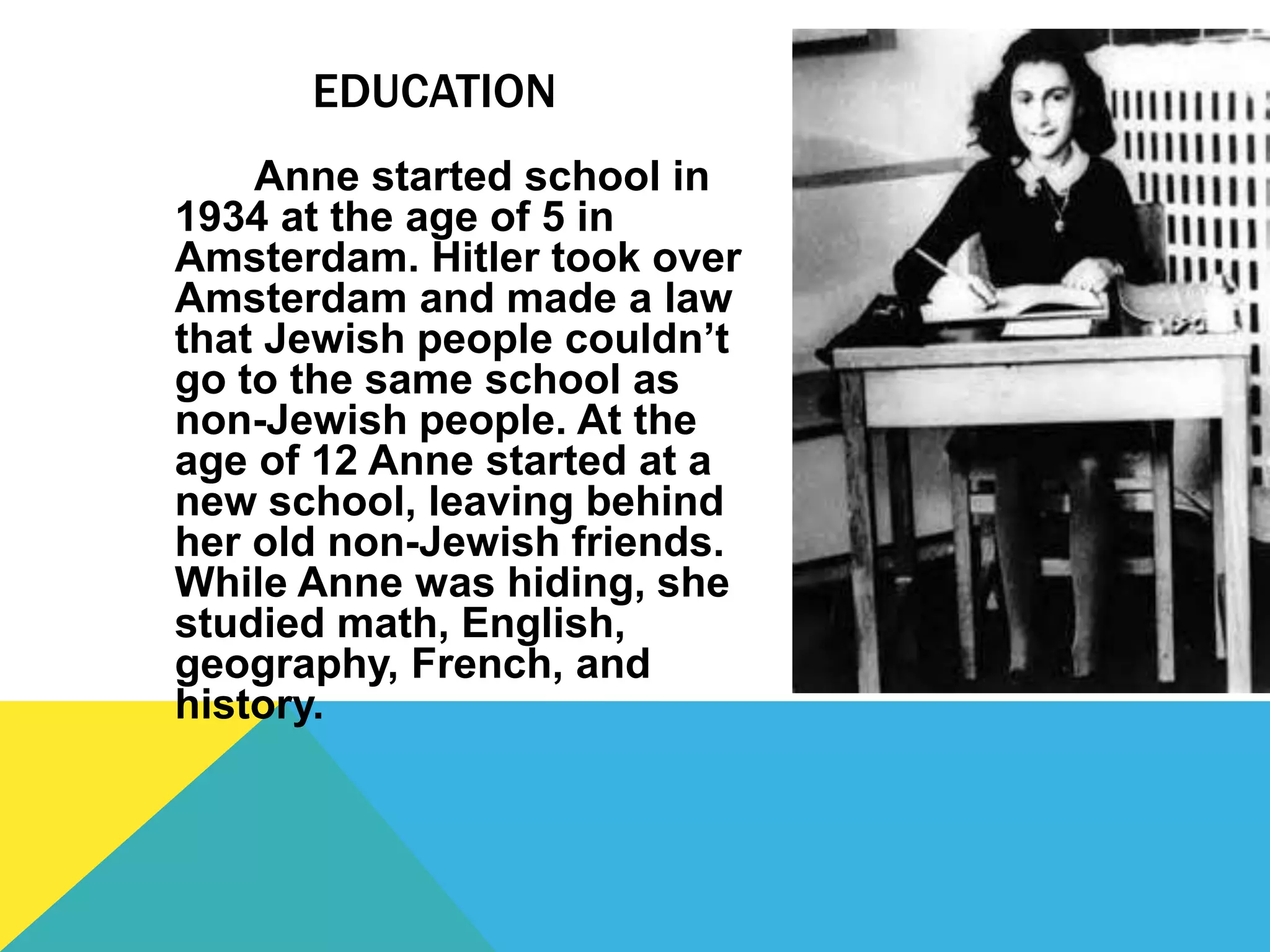 Olivia anne frank project | PPT