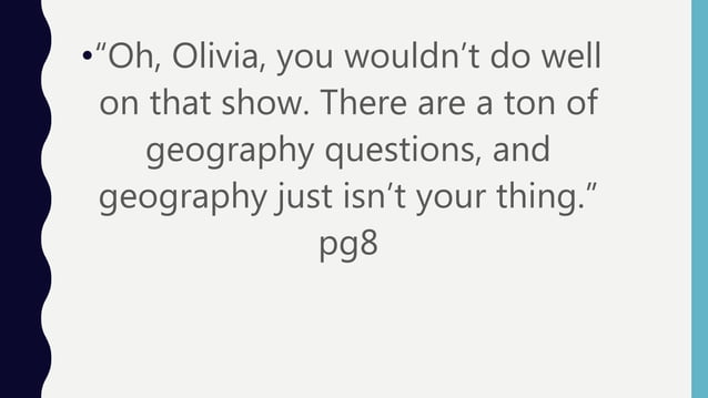 Olivia Bean Trivia Queen | PPT