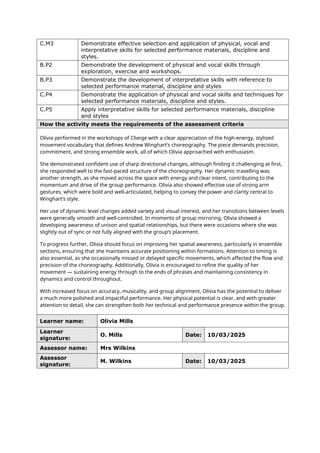 Olivia Mills - Observation Record - Charge.docx