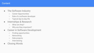 The Software Development Industry | PDF