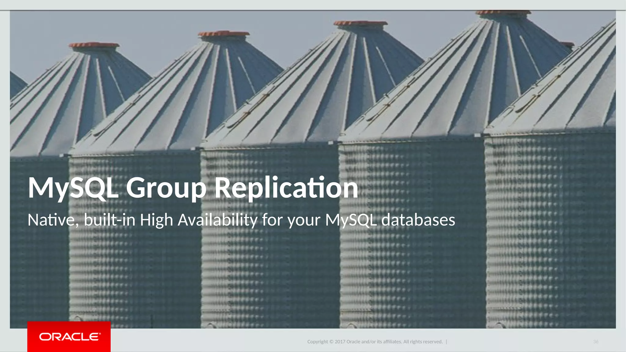 MySQL InnoDB Cluster - A complete High Availability solution for MySQL | PDF