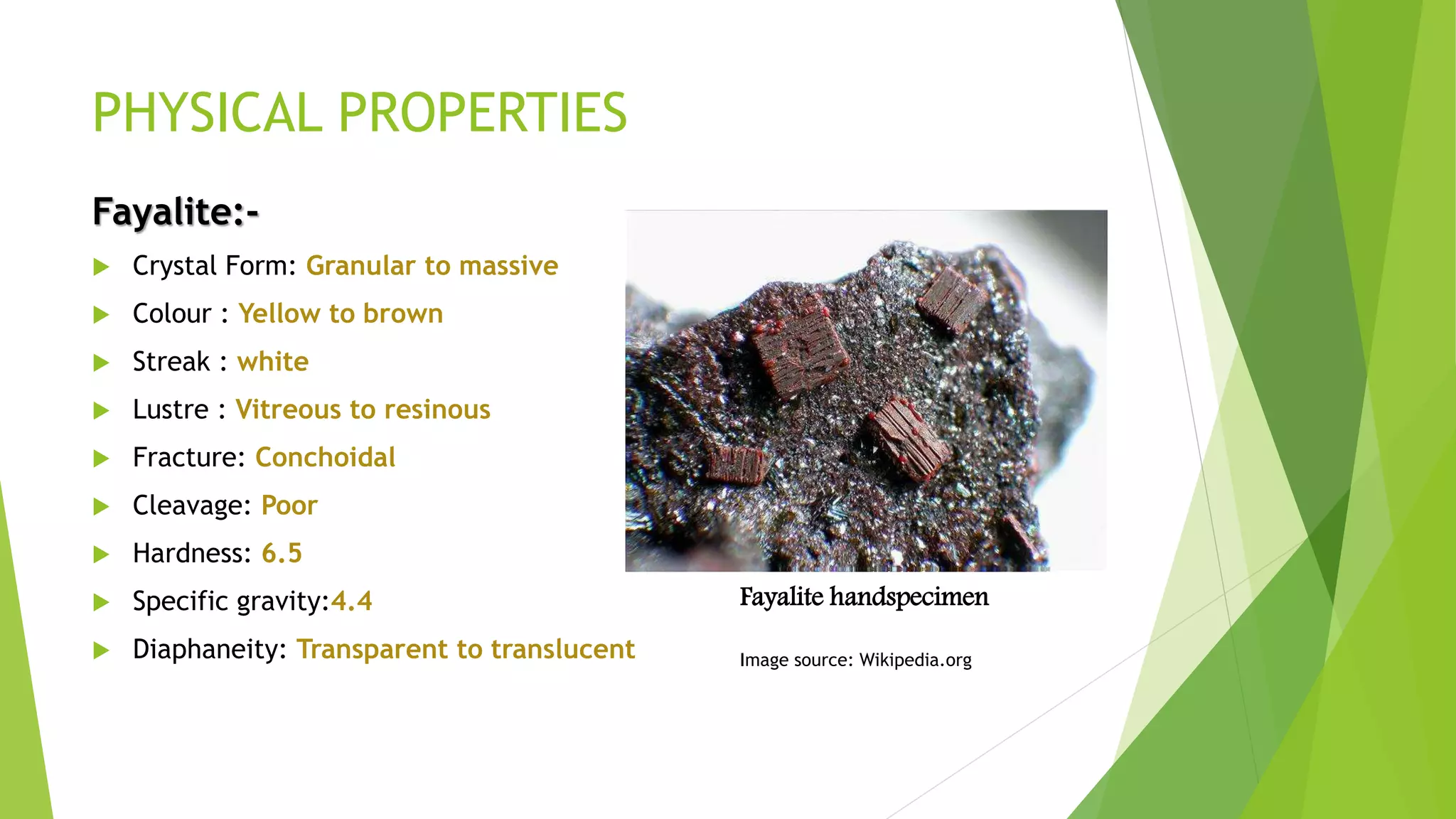 Olivine | PPTX
